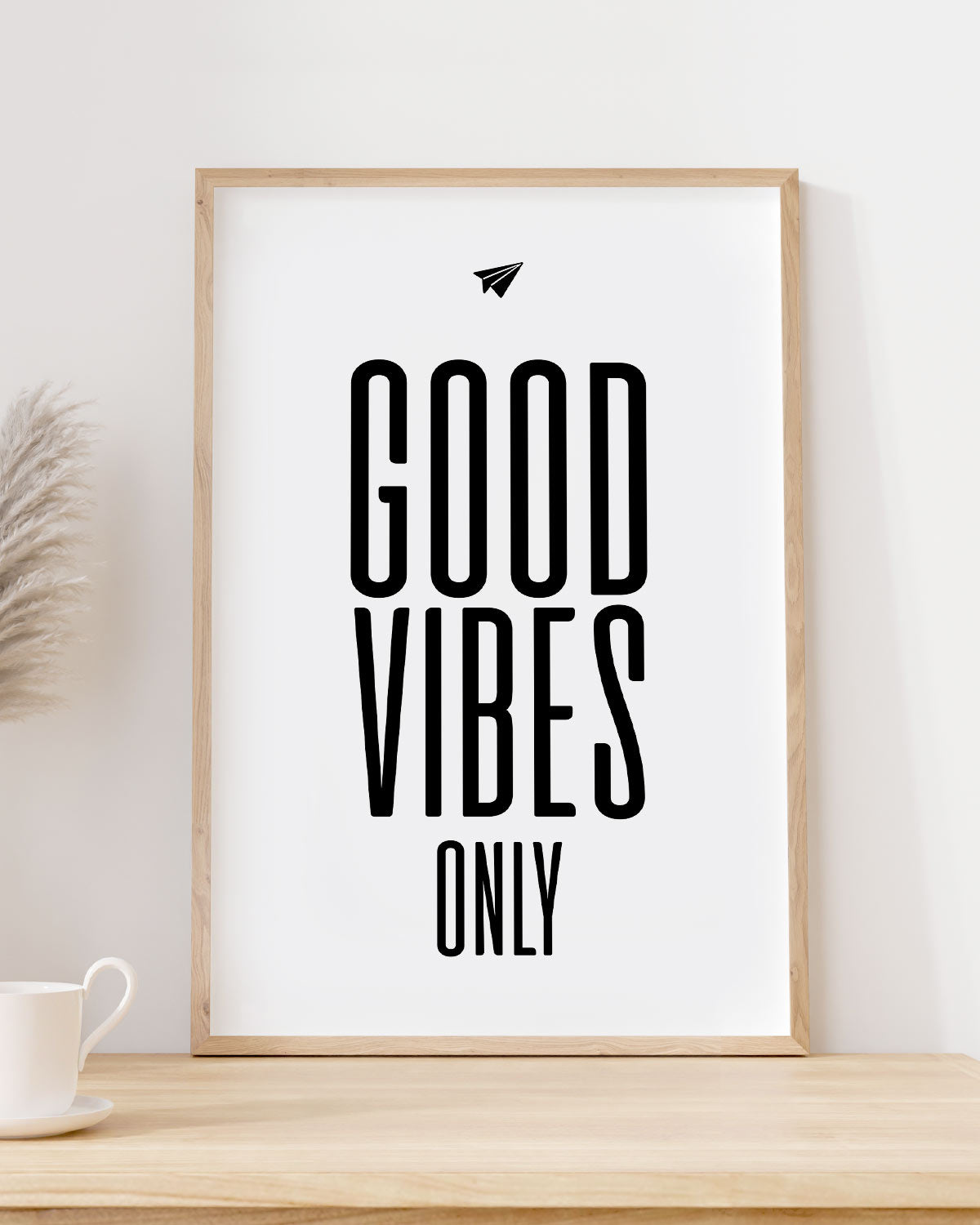 Good vibes only - Poster | lieblingskollegen.shop – VISUAL STATEMENTS