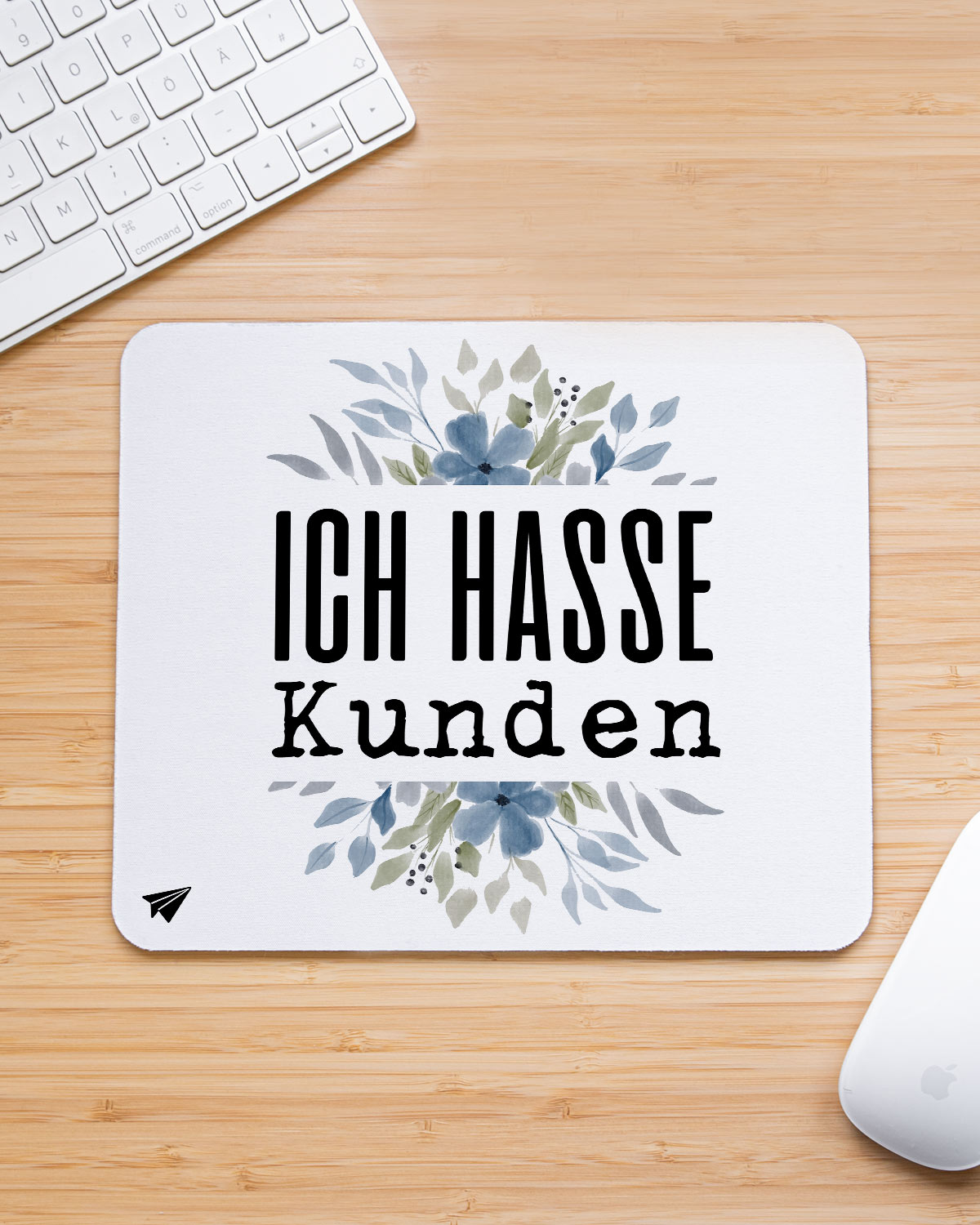 Ich hasse Kunden - Mousepad | Lieblingskollegen® – VISUAL STATEMENTS